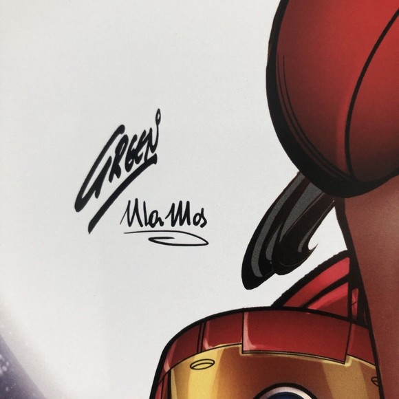 Art | Iron Man Cosplay Red Variant Zenescope 11x17 Art Print Poster ...